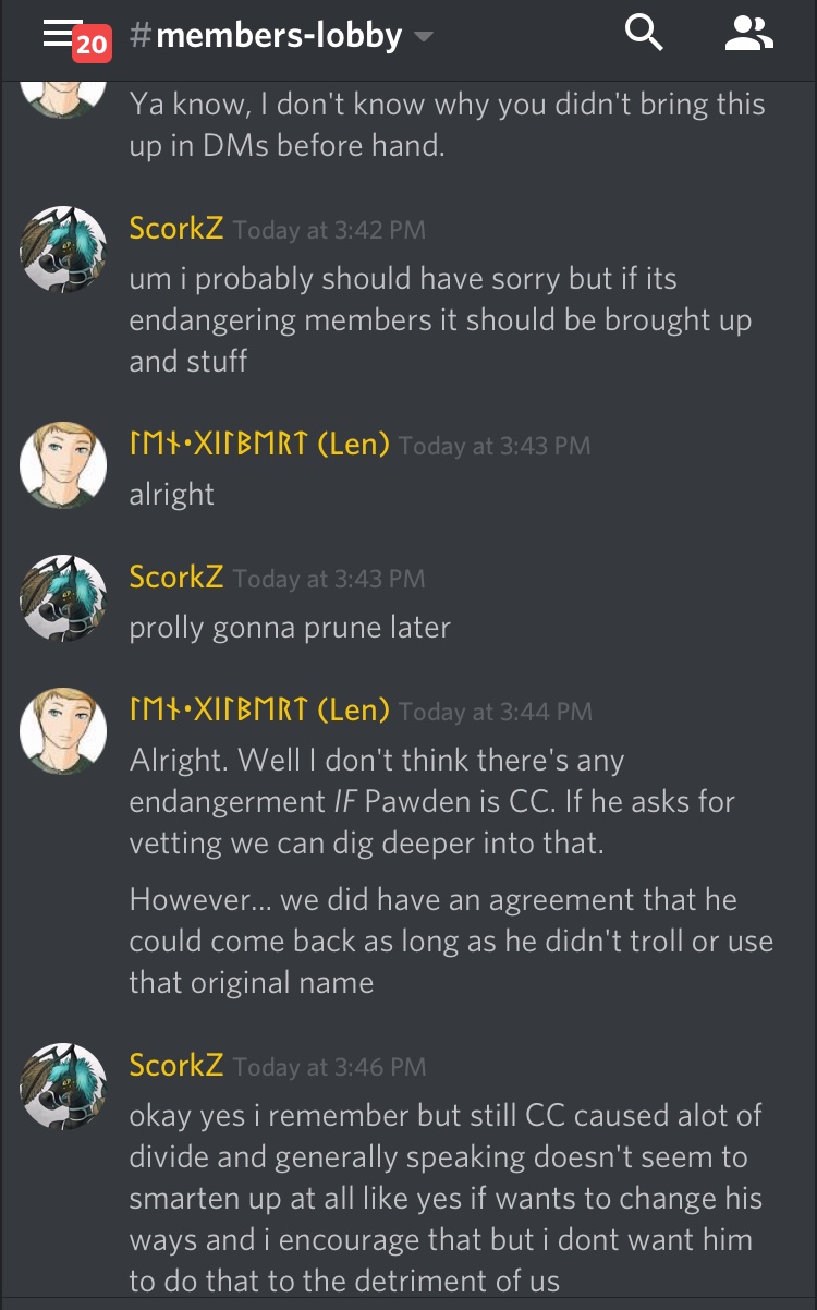 Casey Morris Hoerth / Len Gilbert / DissidentFurs.com / The Furred Reich / AltFurryDiscord ...