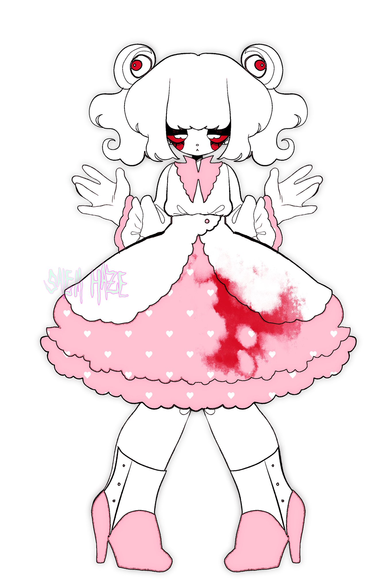 Redrawing/editing art made by tearzah/dollieguts and their copycats ...