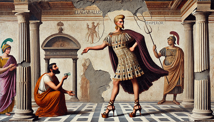 Elagabalus / Heliogabalus / Marcus Aurelius Antoninus / Sextus Varius ...