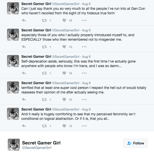 Secret Gamer Girl / SecretGamerGrrl / Googleshng / "Violet Hargrave ...