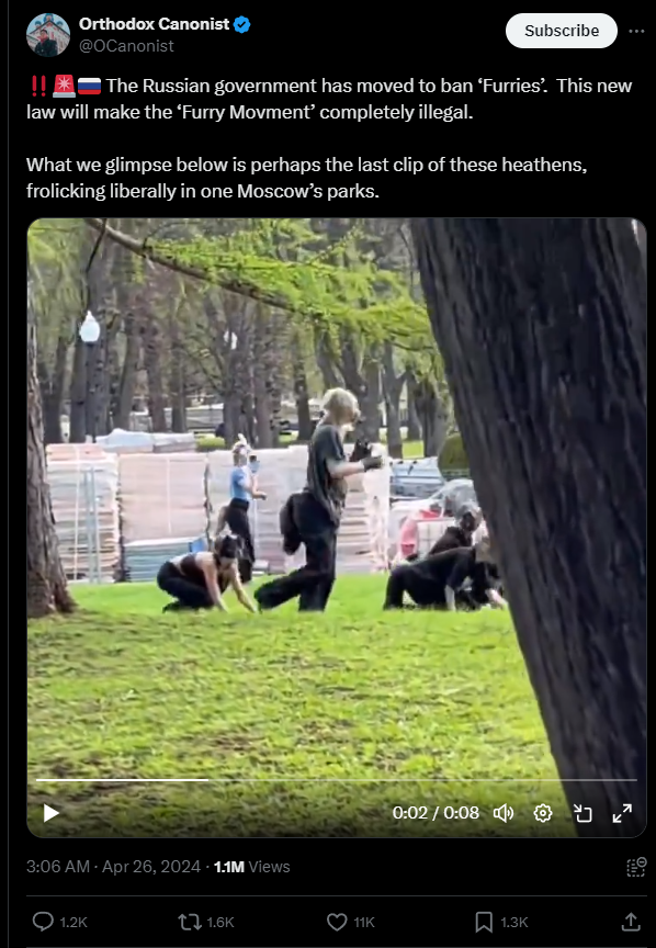 Furry Fandom and Drama General | Page 1344 | Kiwi Farms