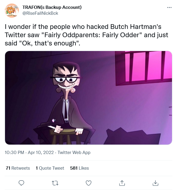 Butch Hartman / Elmer Earl "Butch" Hartman IV / @realhartman / OAXIS ...