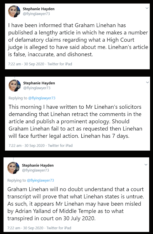 The Caroline Farrow, Adrian Harrop, and Anthony George Halliday ...