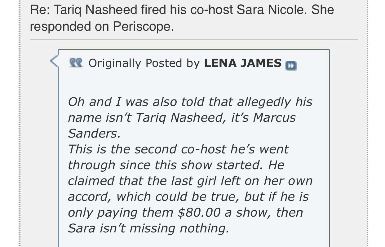 Marcus Sanders / Tariq Nasheed / Tariq Elite / KingFlex / K-flex | Page ...