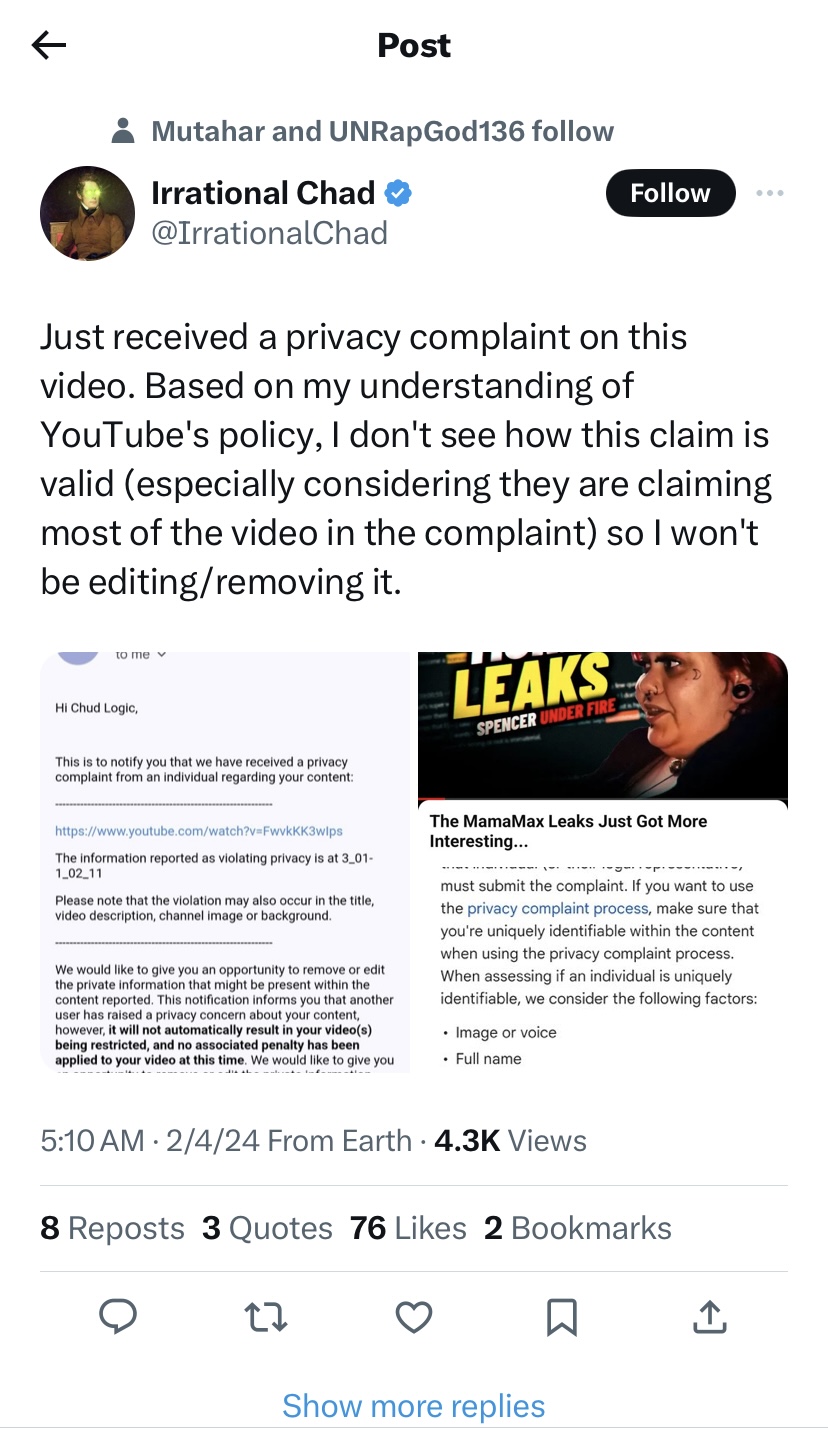 Max Ronald Harris / MamaMax / YoutubeHell / MamaMaxxy / Mamamad ...