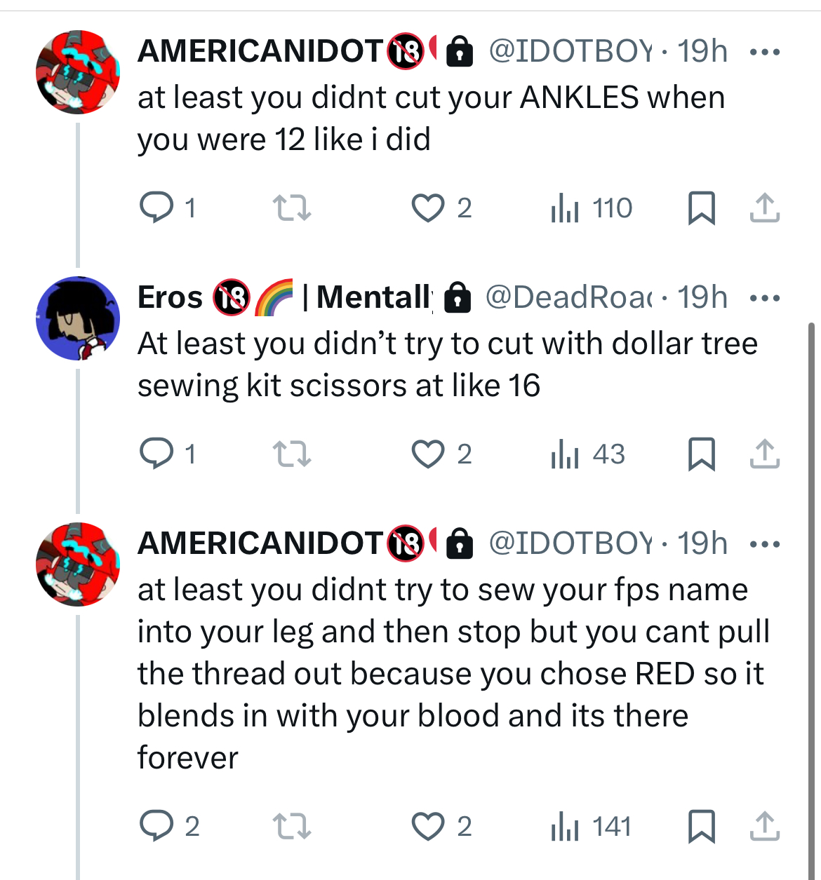 Sophia Harrington / Jack Harrington / Birdie / SpriteCranbirdie / Alias ...