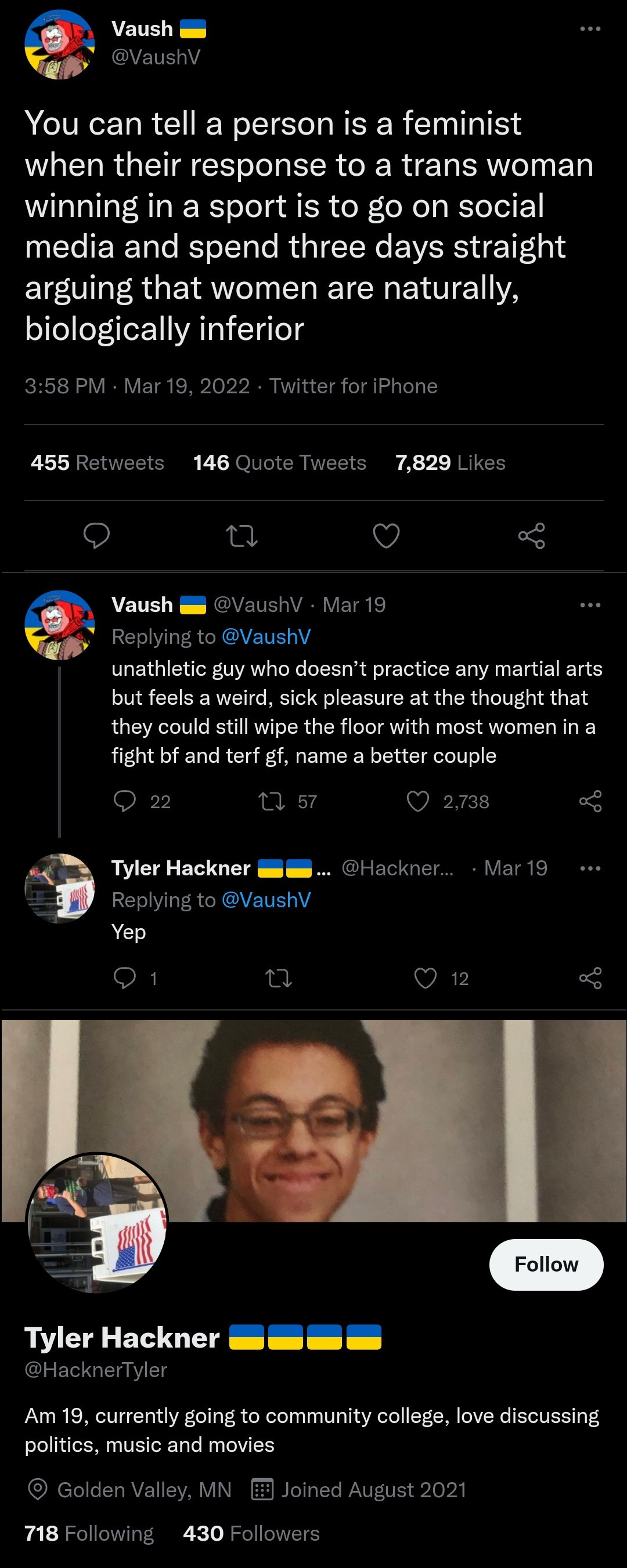 Vaush / @VaushV / VaushVidya / IrishLaddie / Ian Anthony Kochinski ...