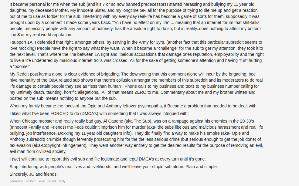 Joseph Cumia / Brother Joe / SAMCRO Joe / The Big Apple Ranch Kid ...