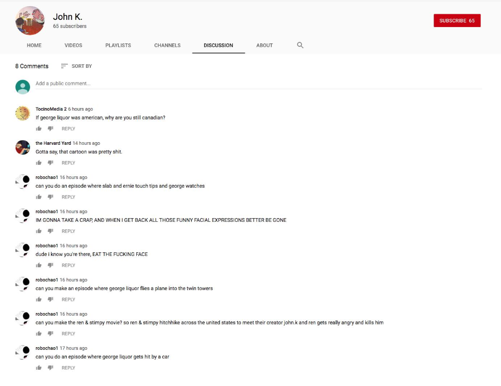 Michael John Kricfalusi / John Kricfalusi / John K. / John K. Stuff / Raymond Spum | Page 109 ...