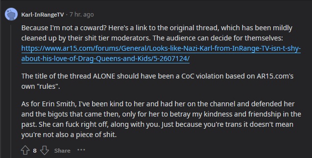 Karl Kasarda / InRangeTV / 2gACM / Karl-InRangeTV | Page 46 | Kiwi Farms