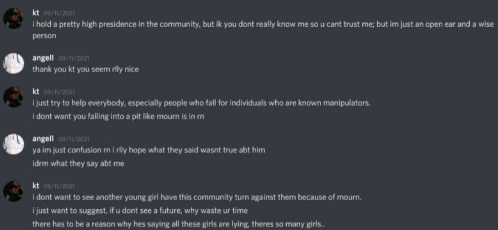 Discord Packing Community / Mourn / Underpants22 / Void / ThizzKid ...