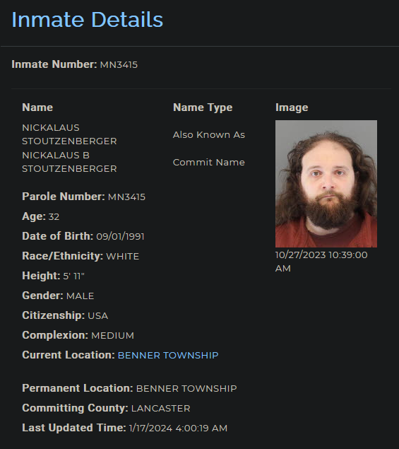 Nick Bate / Nickalaus B. Stoutzenberger | Page 100 | Kiwi Farms