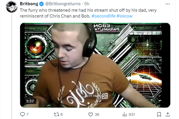 Dominic Vanner / Britbong / Britbongreturns / MRBTFO / Manlytears ...