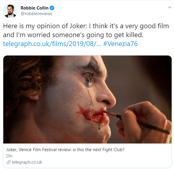 Joaquin Phoenix as the Joker | Page 19 | Kiwi Farms