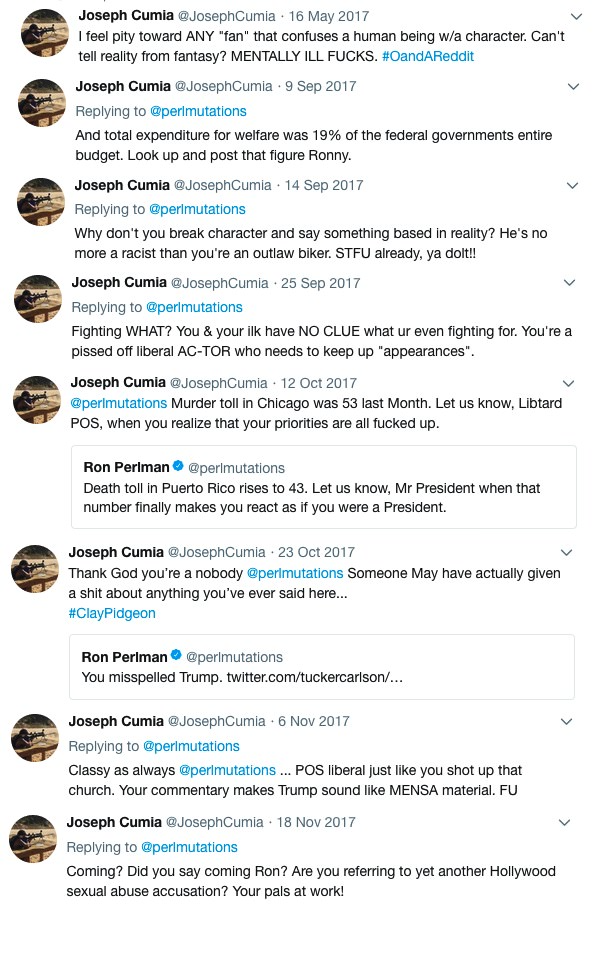 Joseph Cumia / Brother Joe / SAMCRO Joe / The Big Apple Ranch Kid ...