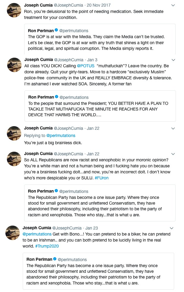 Joseph Cumia / Brother Joe / SAMCRO Joe / The Big Apple Ranch Kid ...