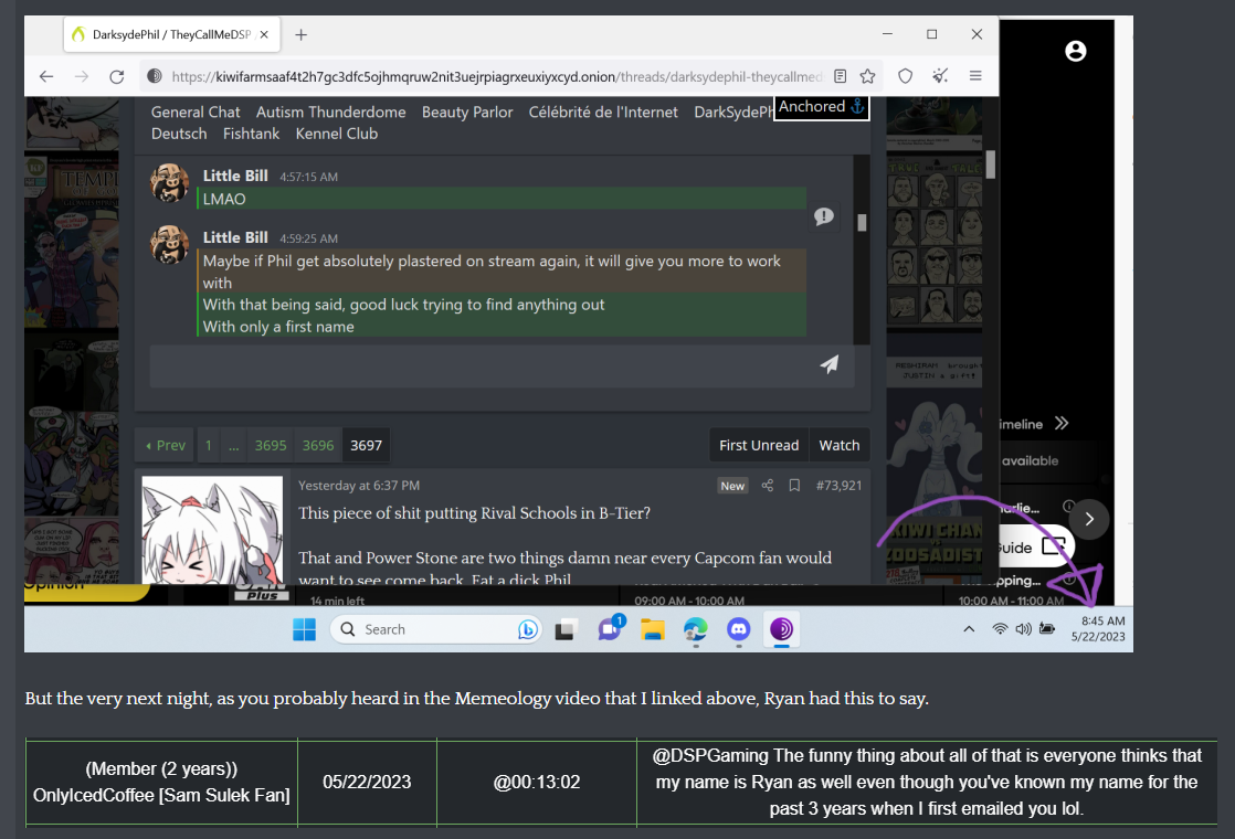 OnlyIcedCoffee Sperg Containment | Page 154 | Kiwi Farms
