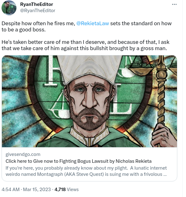 Nicholas Robert Rekieta / Rekieta "Law" / @NickRekieta | Page 1548 ...