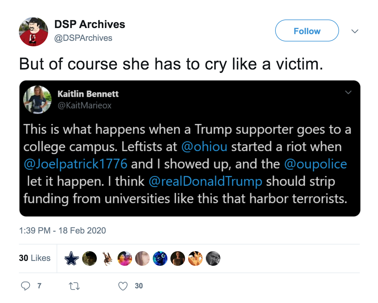 Kaitlin Marie Bennett / @KaitMarioex / @kait.meow / "Kent State Gun ...