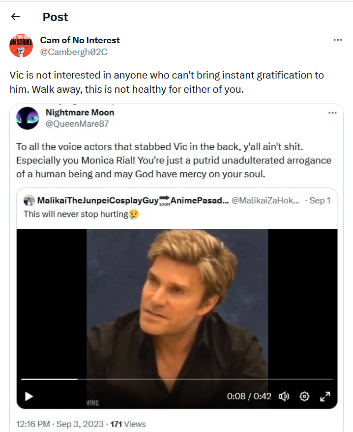 Weeb Wars / AnimeGate / #KickVic / #IStandWithVic / #vickicksback ...