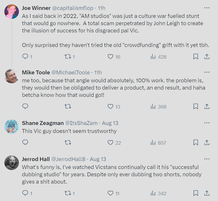 Weeb Wars / AnimeGate / #KickVic / #IStandWithVic / #vickicksback ...