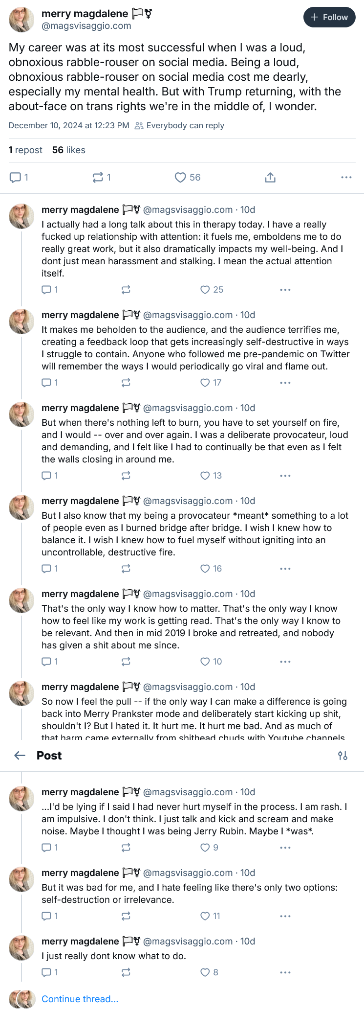 Brian M Visaggio / Magdalene Visaggio / MagsVisaggs / SeatBeltBlue ...