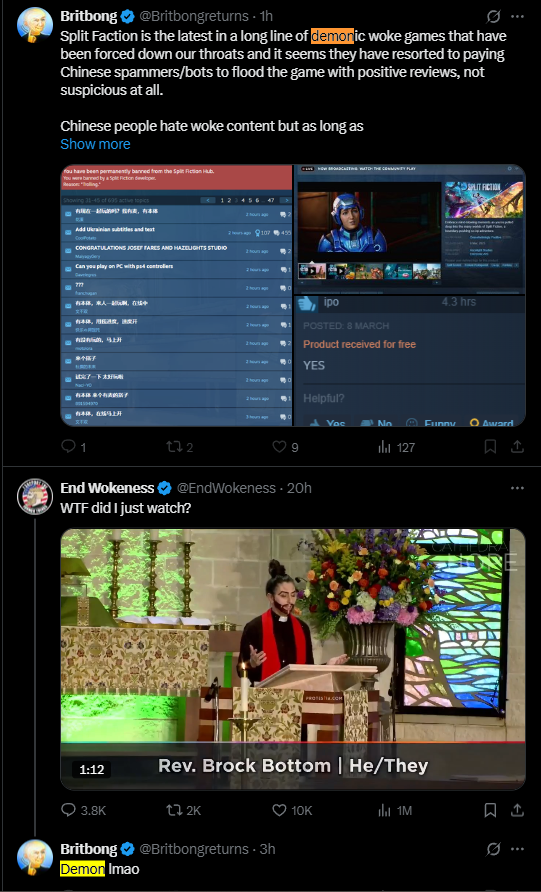 Dominic Vanner / Britbong / Britbongreturns / MRBTFO / Manlytears ...