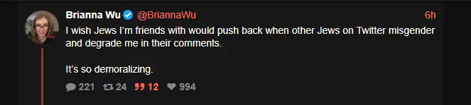 Brianna Wu / John Walker Flynt | Page 3767 | Kiwi Farms