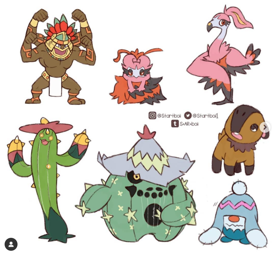 Fanmade Pokémon Designs (Fakemon) | Page 29 | Kiwi Farms
