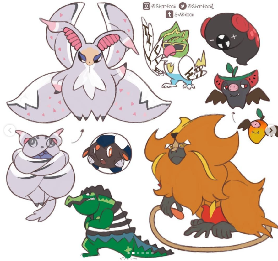Fanmade Pokémon Designs (Fakemon) | Page 29 | Kiwi Farms