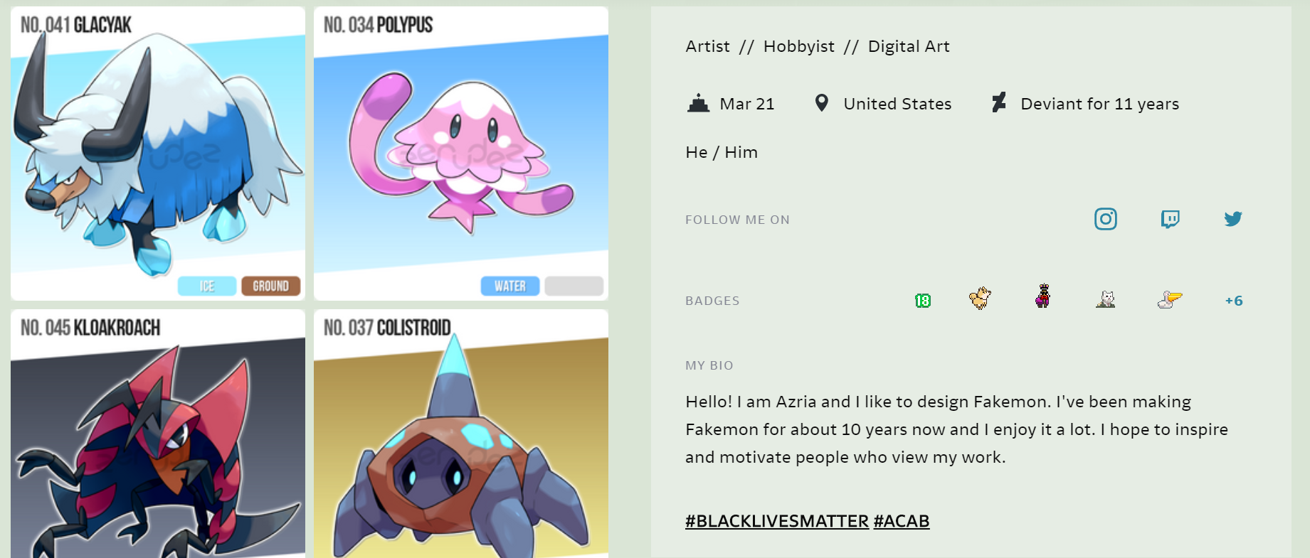 Fanmade Pokémon Designs (Fakemon) | Page 14 | Kiwi Farms