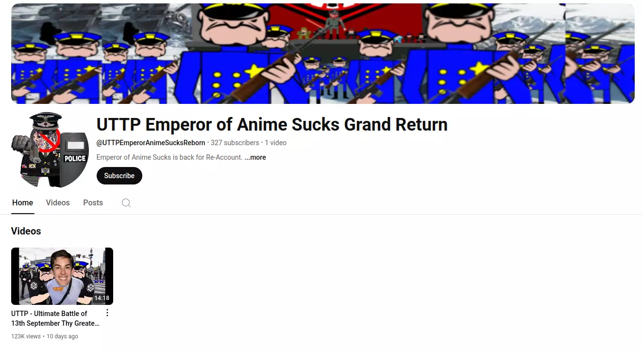 The UTTP / UTubeTrollPolice / Cartoon Police Groups | Page 3 | Kiwi Farms