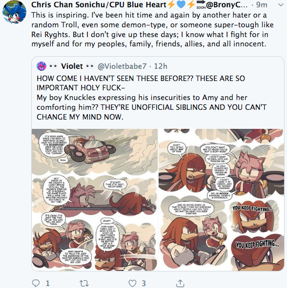Twitter 7/23 - Chris claims he didn't trace Rosechu's Story comic ...