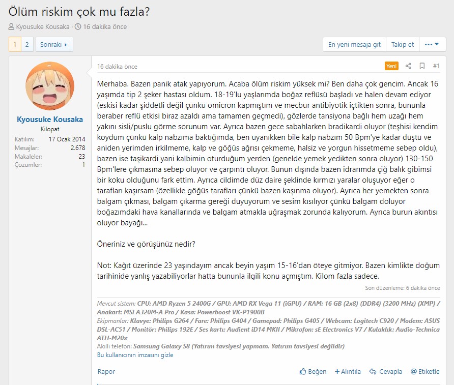 Erdem Alsırt / Turkish Brony Gamer / Turkish Chris-Chan | Page 109 | Kiwi Farms