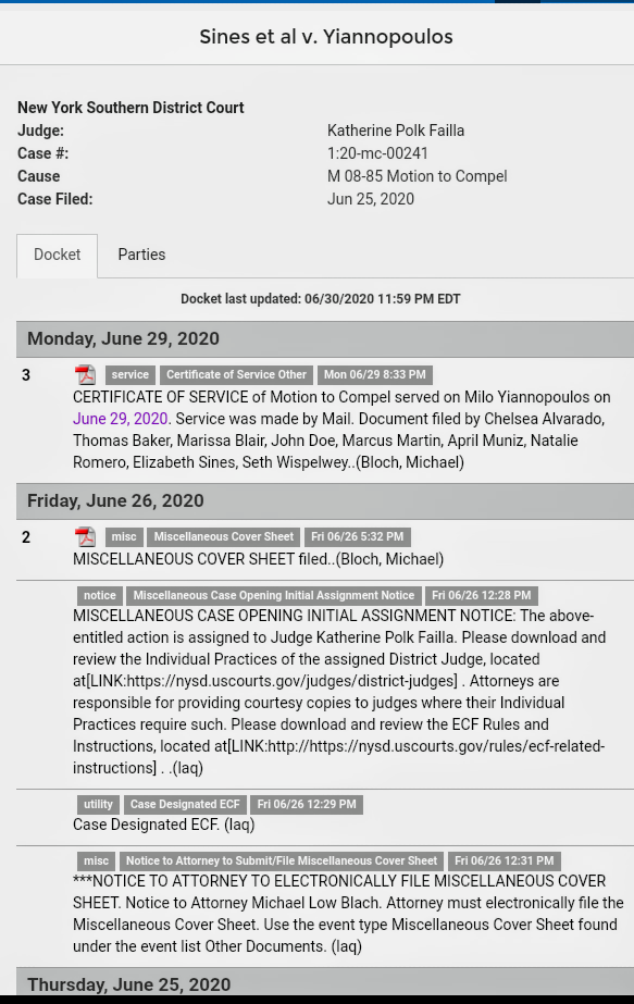 Milo Yiannopoulos / Milo Wagner / Milo Hanrahan / @nero | Page 162 ...