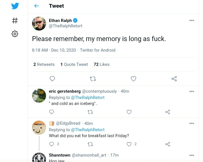 🐷 Ethan Oliver Ralph / TheRalphRetort / Rad Roberts / Jcaesar187 / Rage ...