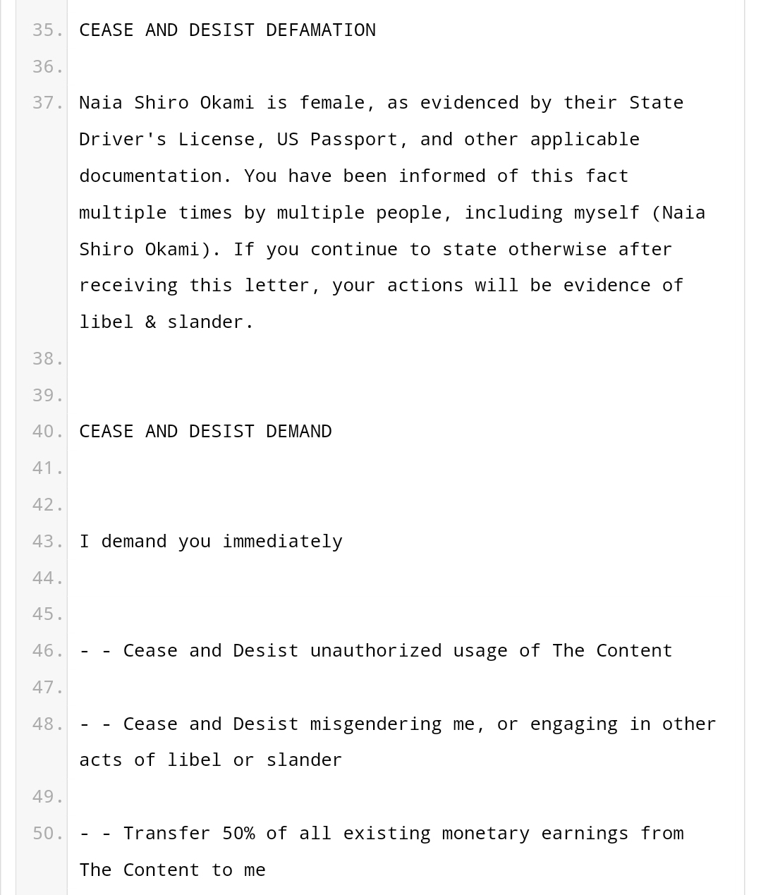 Matthew Joseph Schimmel / Shiro Themian Ulv / Shiro Ulv / Naia Ulv ...