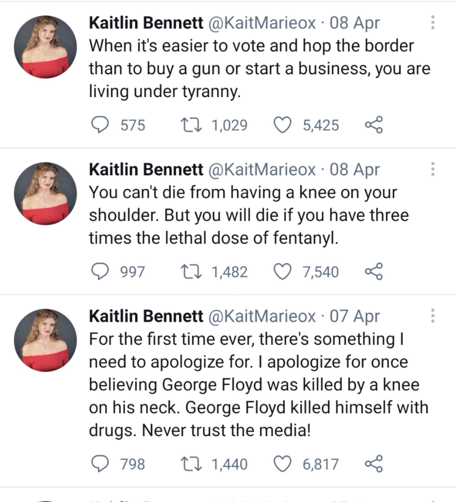 Kaitlin Marie Bennett / @KaitMarioex / @kait.meow / "Kent State Gun ...