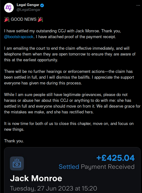 Jack Monroe / Melissa "Mel" Hadjicostas / Jack Xatzinikolas ...