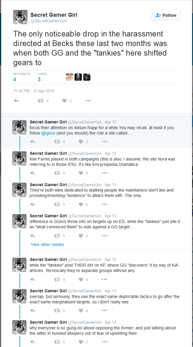 Secret Gamer Girl / SecretGamerGrrl / Googleshng / "Violet Hargrave ...