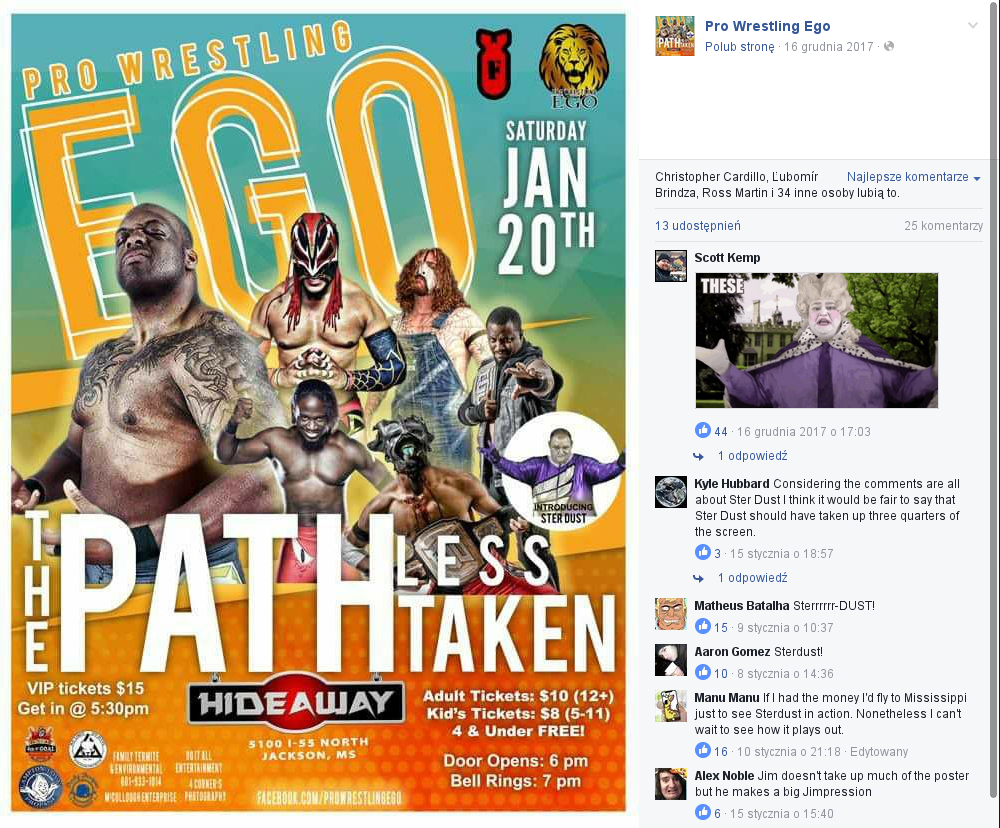 Jim Sterling / James "Stephanie" Sterling / James Stanton/Sexton & in ...