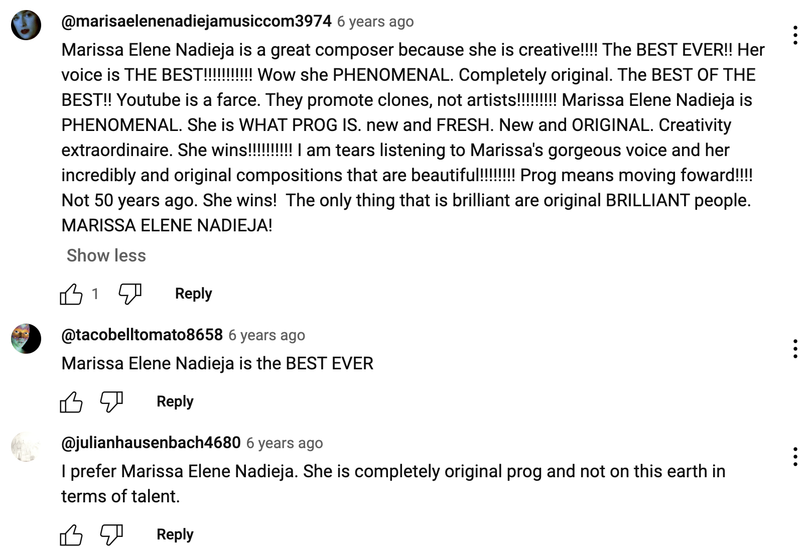 Virgo Rouge / Jamie Morse / Marissa Morris/Elienne/Marchant/Elene ...