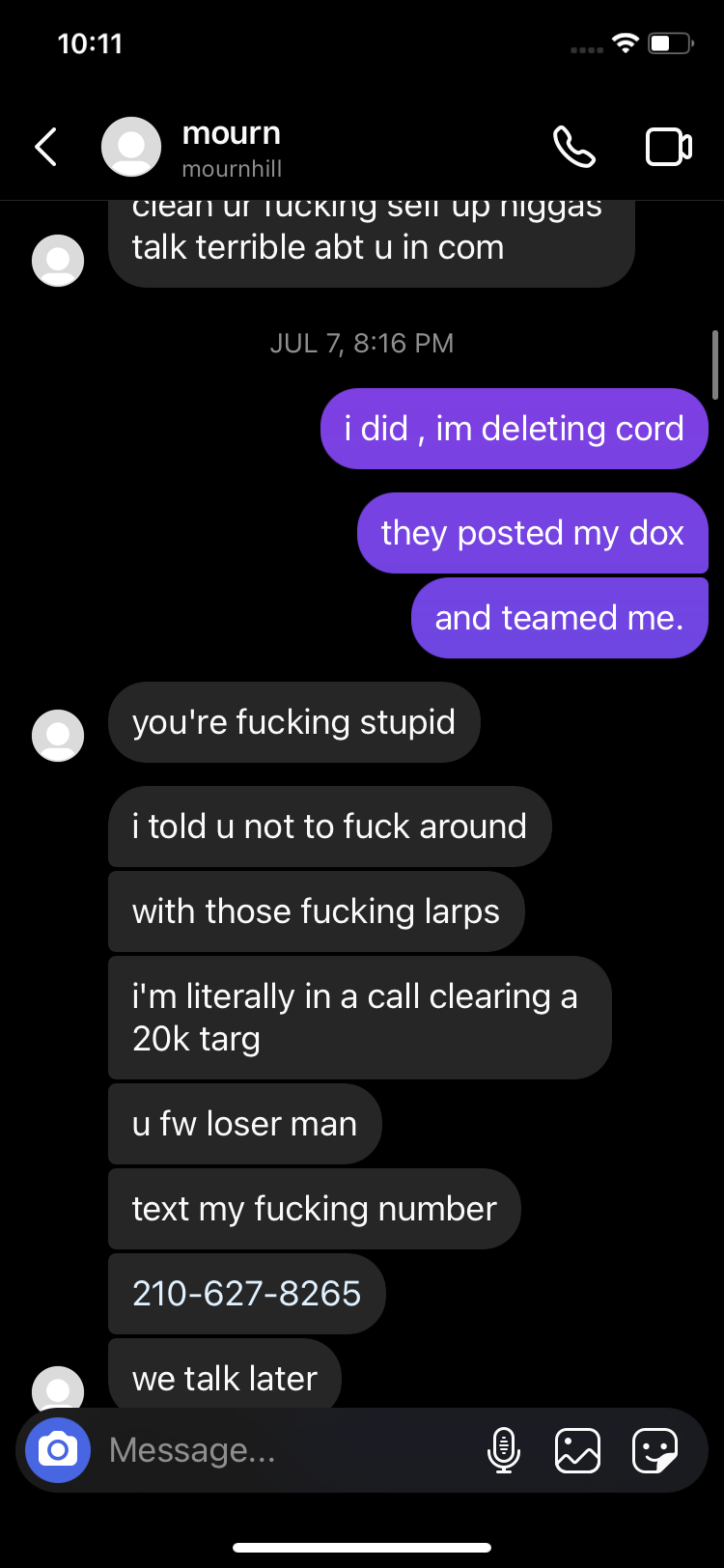 Discord Packing Community / Mourn / Underpants22 / Void / ThizzKid ...