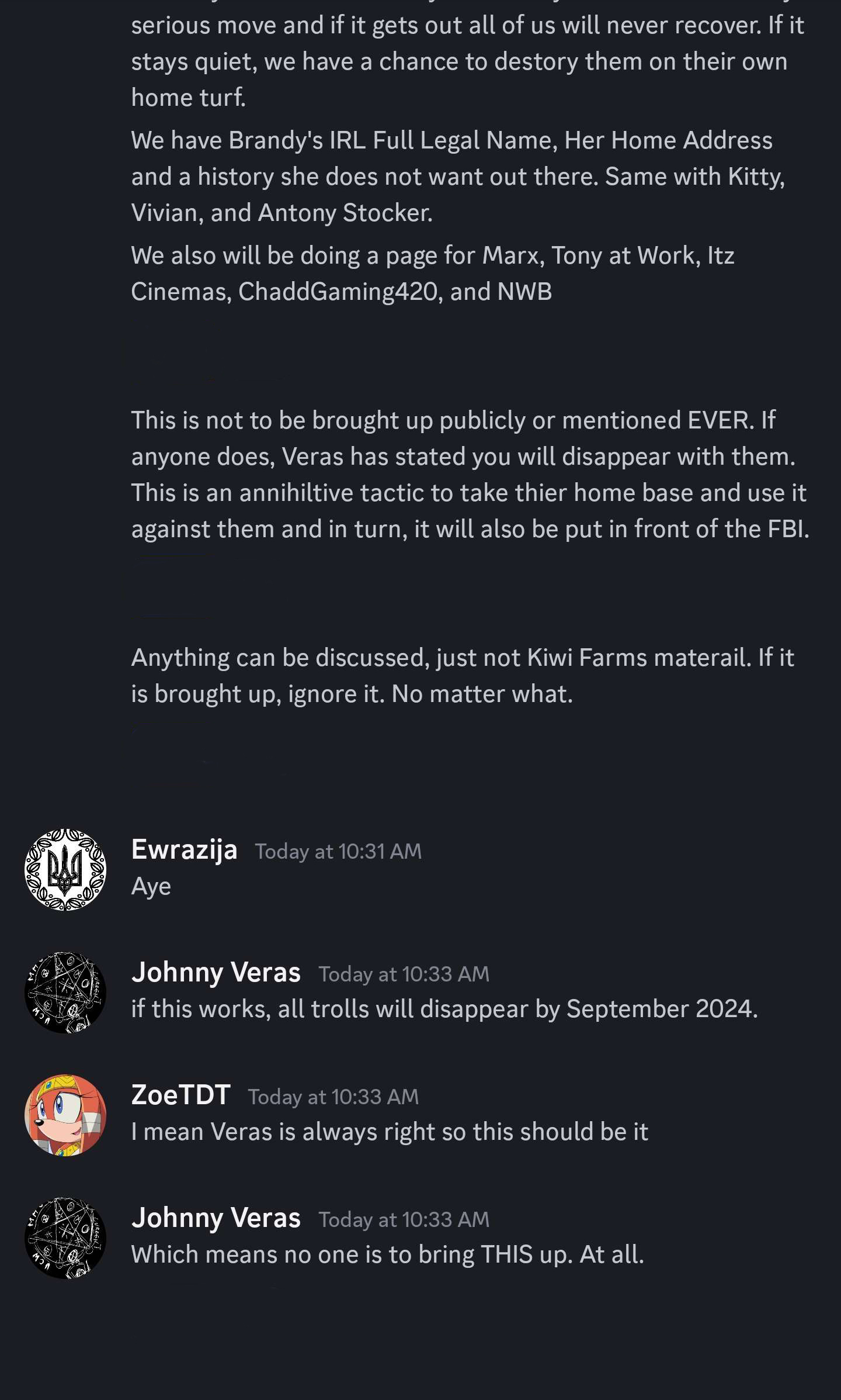 Johnathan Bruce Tibbetts / TiBBzTV / Johnny Veras / Xandar Haas ...