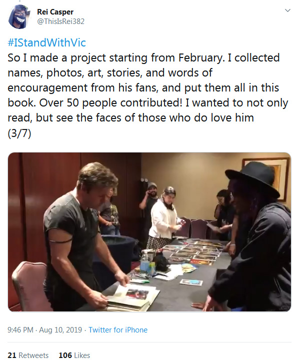 Weeb Wars / AnimeGate / #KickVic / #IStandWithVic / #vickicksback ...