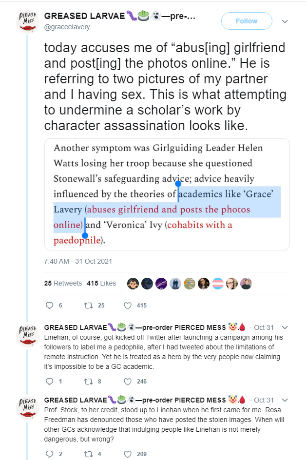 Grace Lavery / Joseph Lavery & Daniel M. Lavery / Mallory Ortberg ...