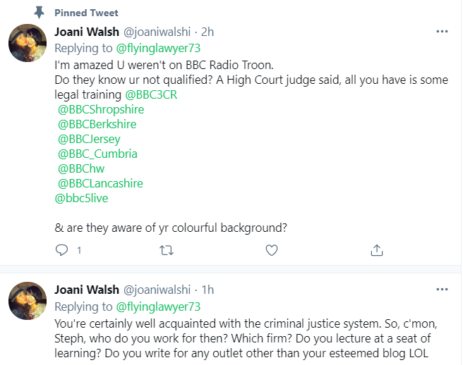 The Caroline Farrow, Adrian Harrop, and Anthony George Halliday ...