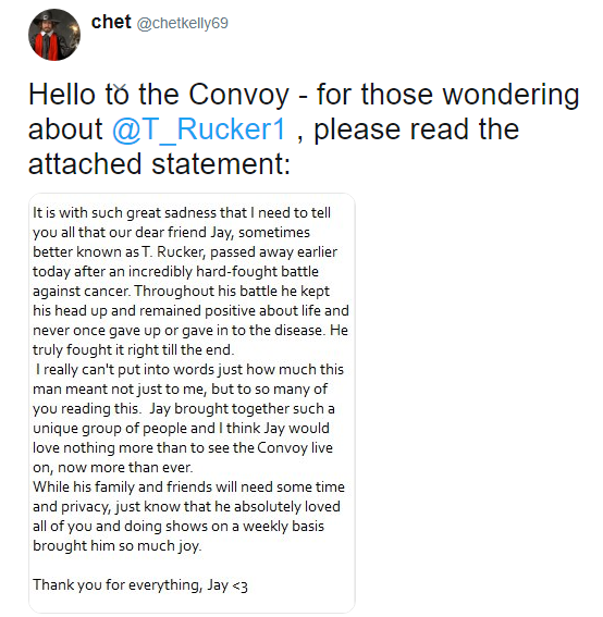 Jason "Jay" Walkow, creator and host of Jesus Chatline, died last month ...