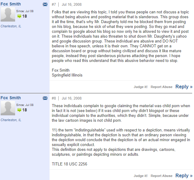 Todd Daugherty / N9OGL / Fox Smith / Doc Dot | Kiwi Farms