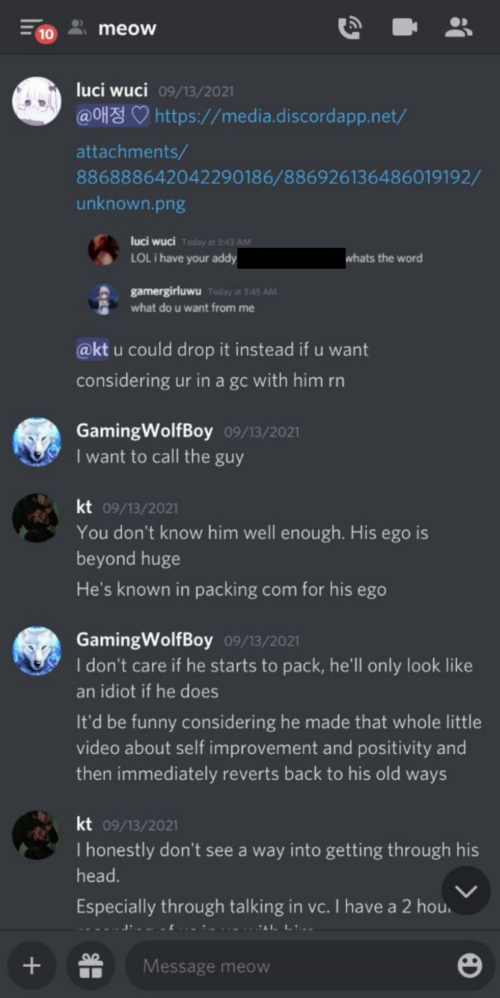 Discord Packing Community / Mourn / Underpants22 / Void / ThizzKid ...